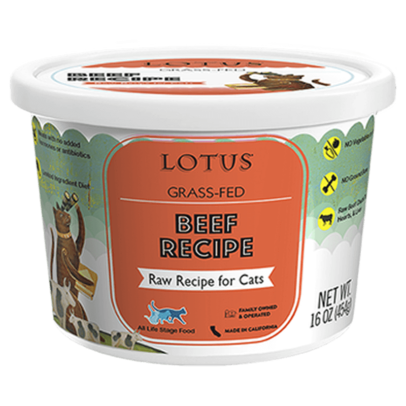 Lotus Frozen Raw Grass-Fed Beef