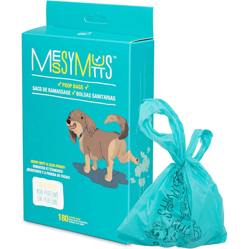 Messy Mutts Advanced BioRecycle™ Poop Bags with Handles