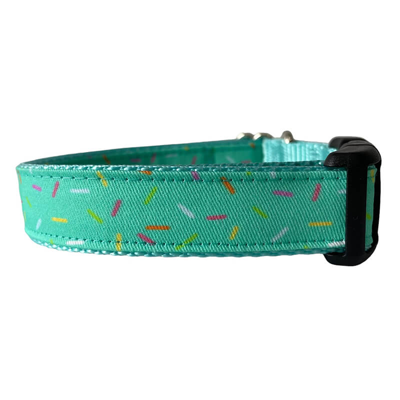 Sew Fetch Collar Cake Sprinkles Aqua