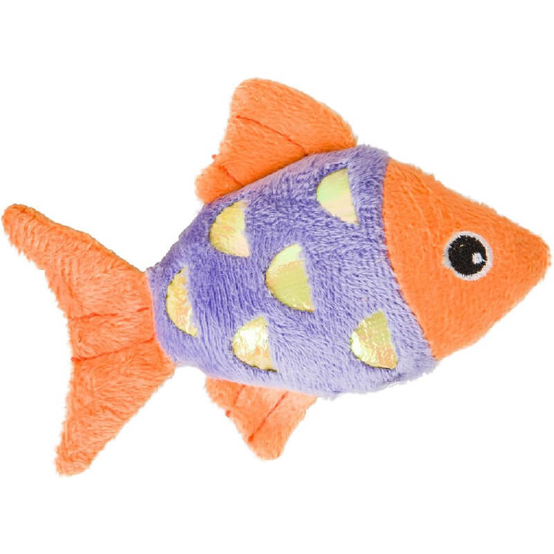 Spot Shimmer-Glimmer Fish with Catnip