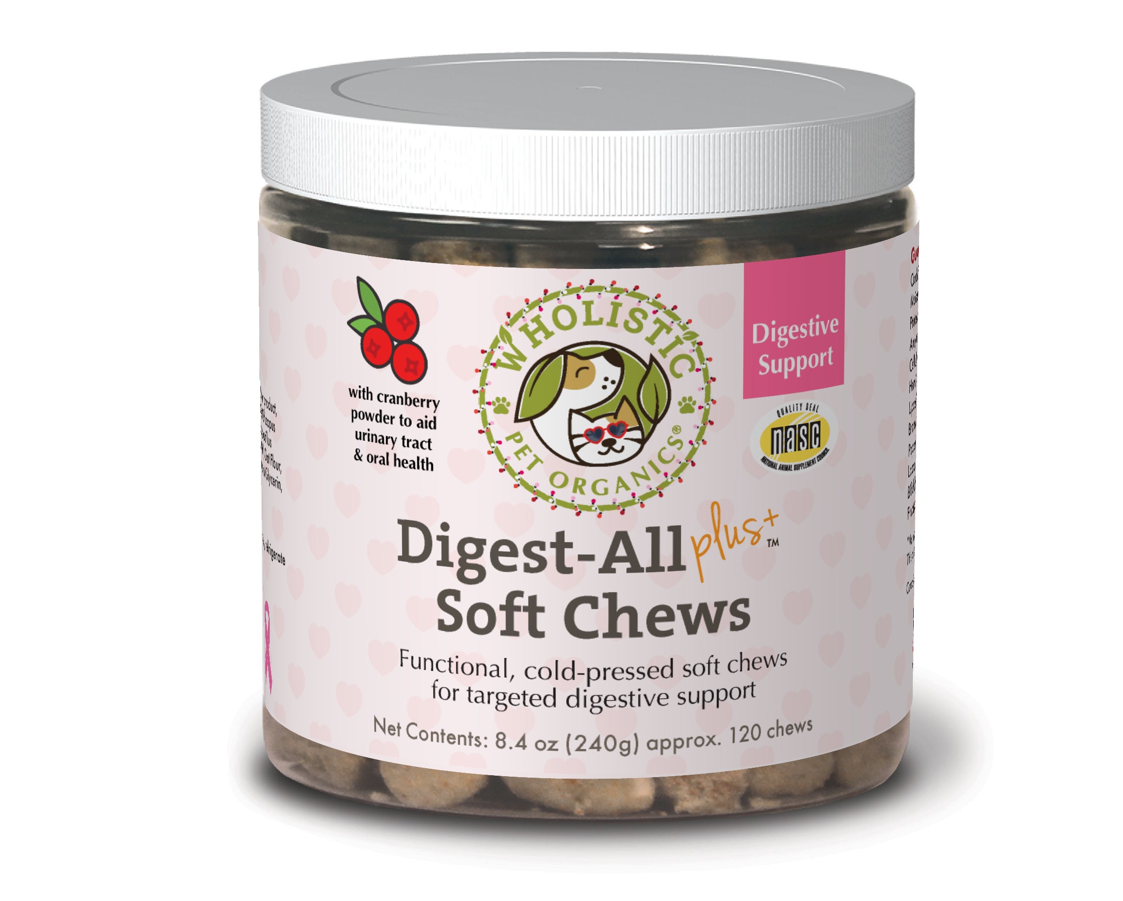 Wholistic Digest-All Plus Cranberry Chews